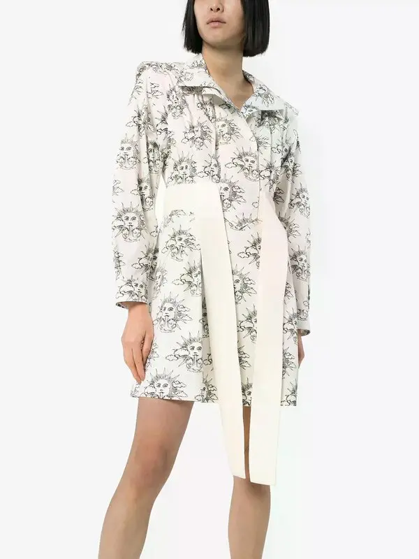 Stella McCartney Watw Sun-print Mini Dress