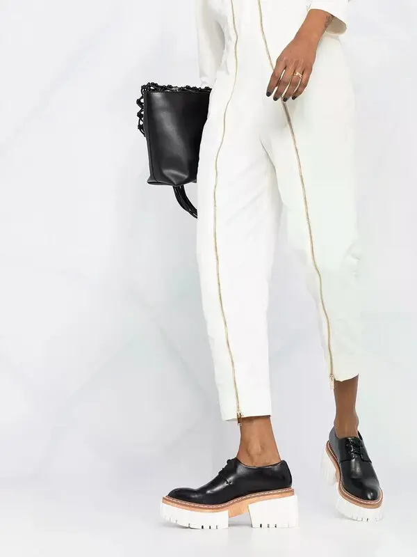 Stella McCartney Double-zip Tapered Jumpsuit