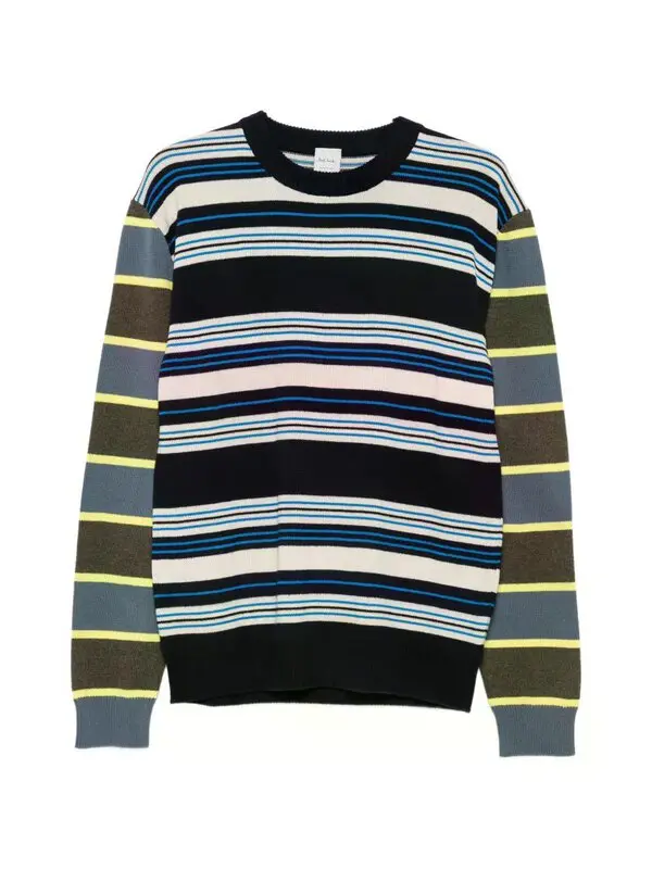 Paul Smith Striped Sweater - Black