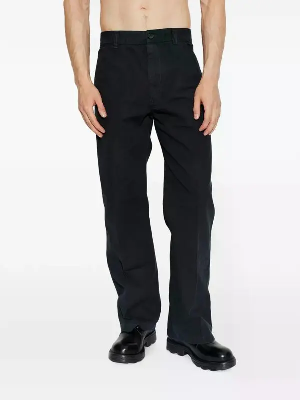 DIESEL® Distressed Chino Trousers - Black