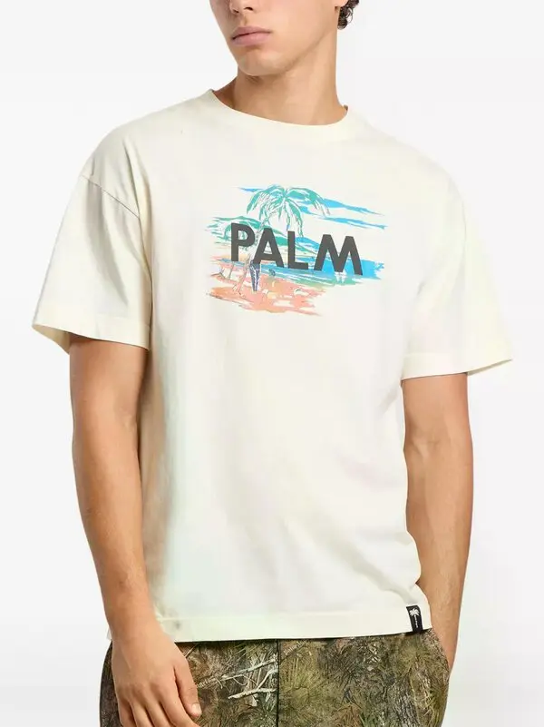 Palm Angels Palm Island Graphic-print T-shirt