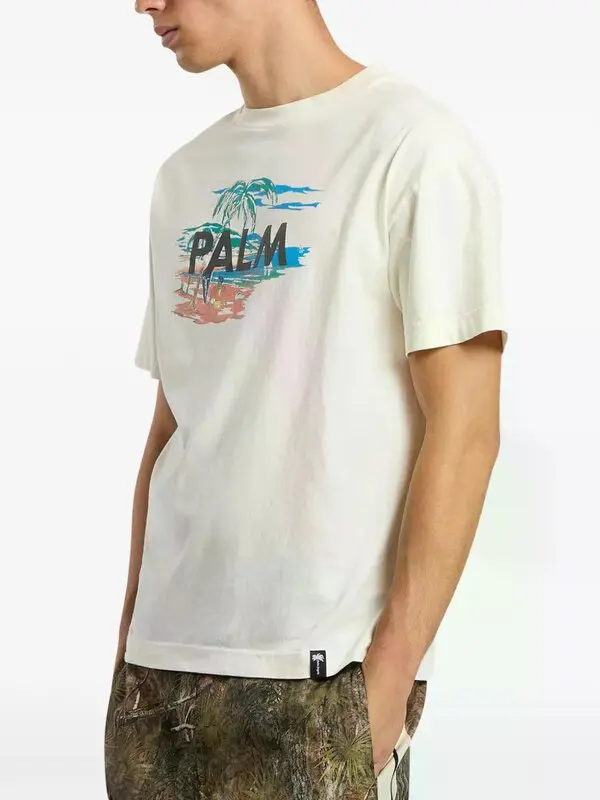 Palm Angels Palm Island Graphic-print T-shirt
