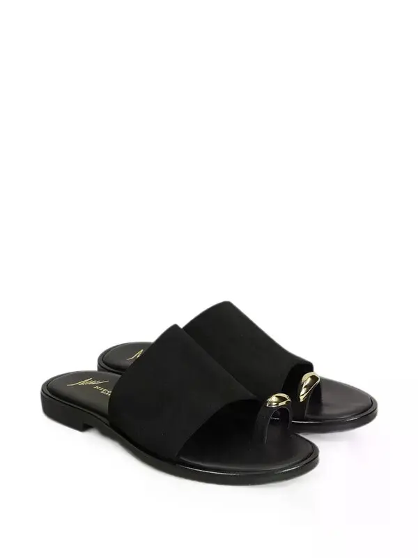 NICOLAS LAINAS Embellished Toe-strap Sandals
