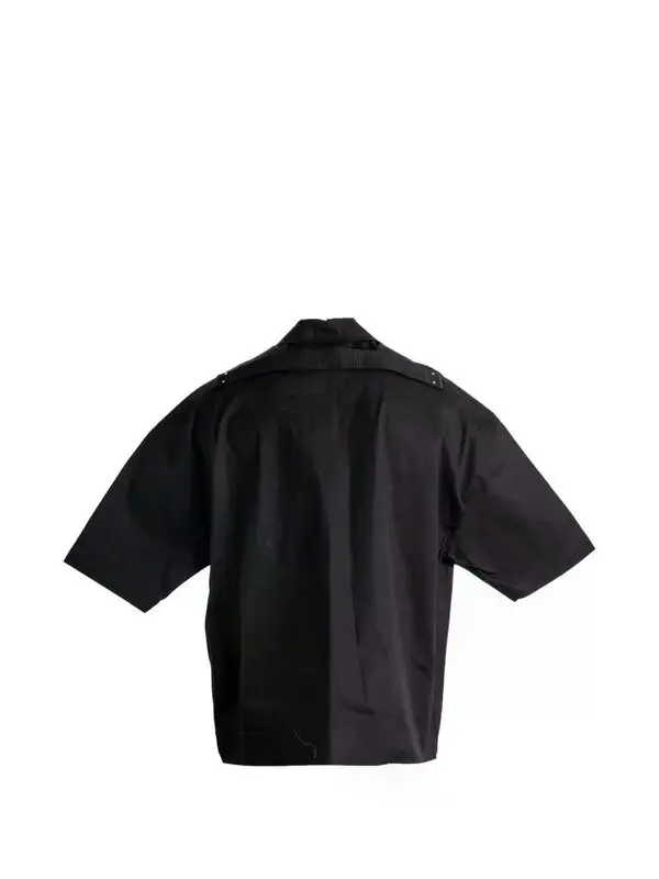 Rick Owens Short-sleeve Flap-pocket Shirt