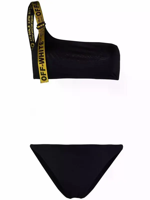 Off-White Industrial Strap Asymmetric Bikini