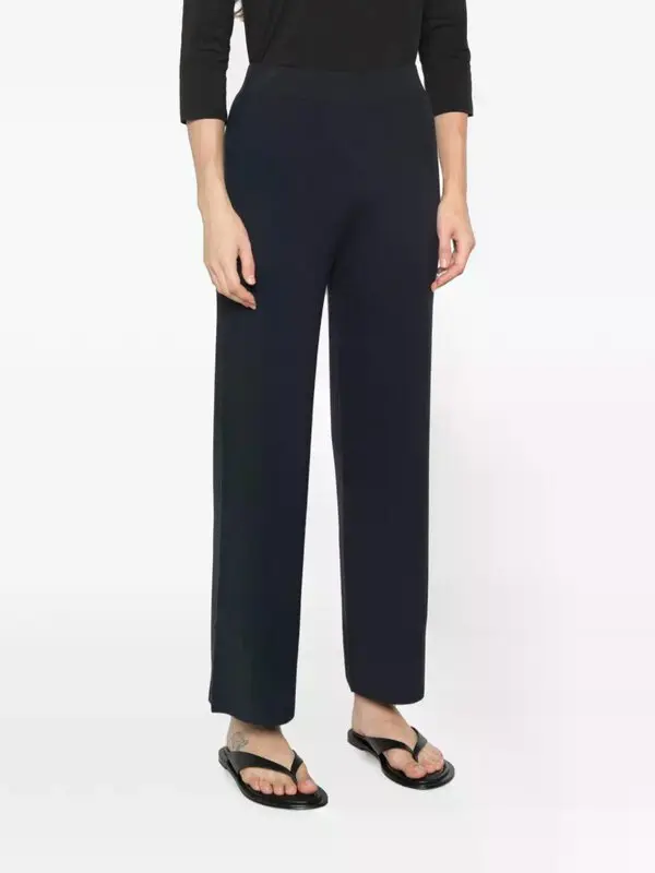 Max Mara Rotondo Elasticated-waistband Wide-leg Trousers