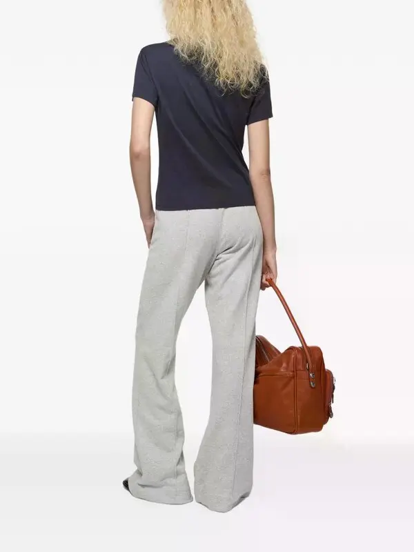 Acne Studios Embroidered Logo Track Pants - Gray