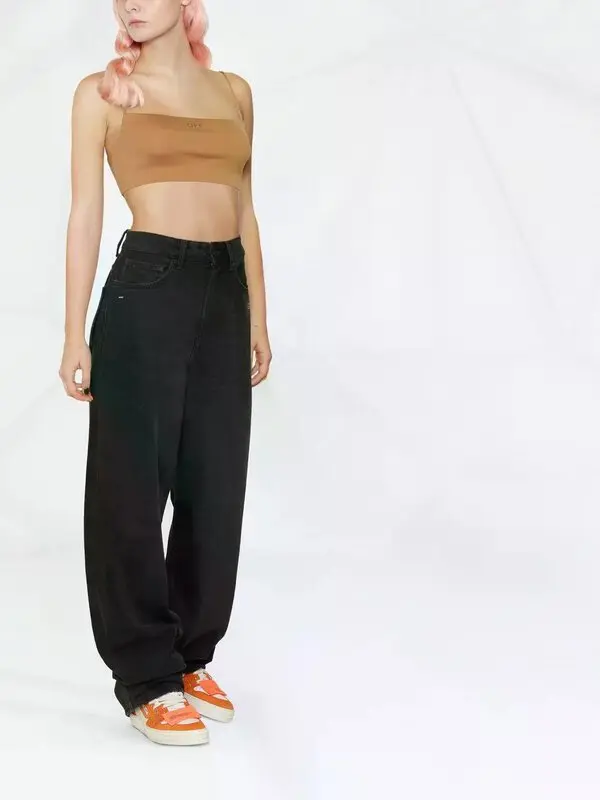Off-White Logo-print Cropped Vest