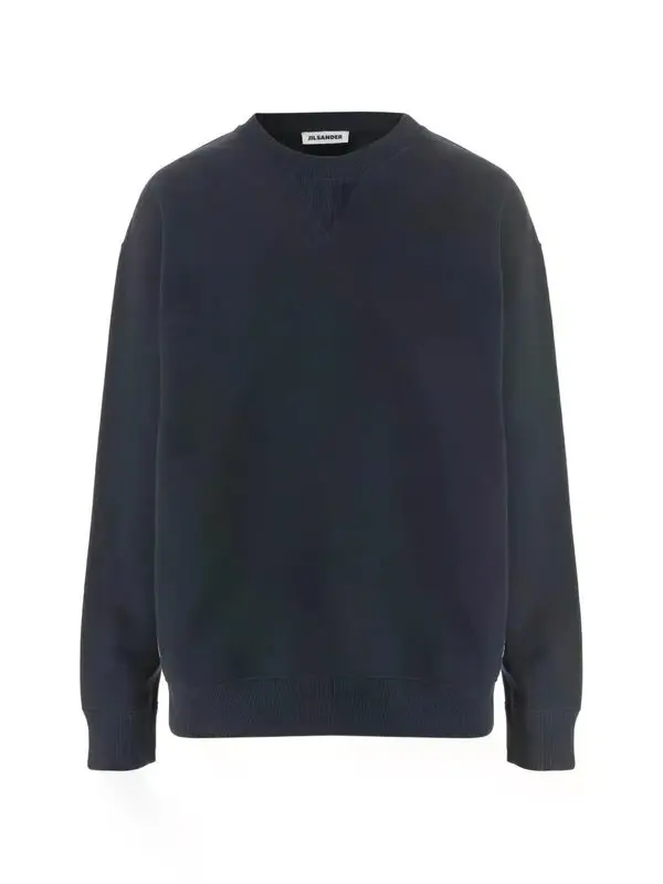 JIL SANDER Logo-print Sweatshirt - Blue