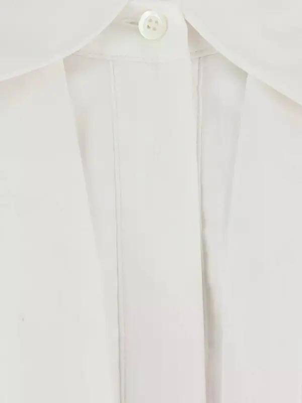 SEMICOUTURE Gracie Pleated-bib Shirt