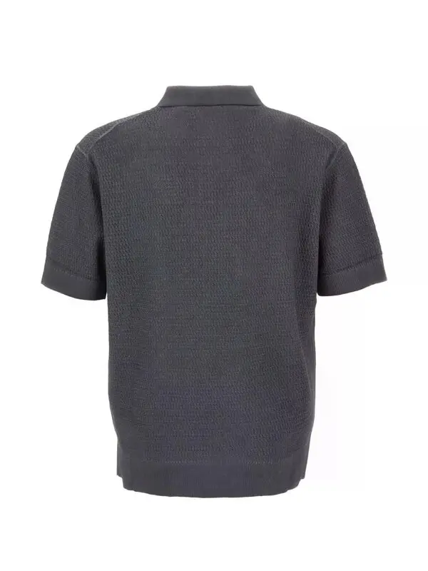 KANGRA Openwork-knit Cotton T-shirt