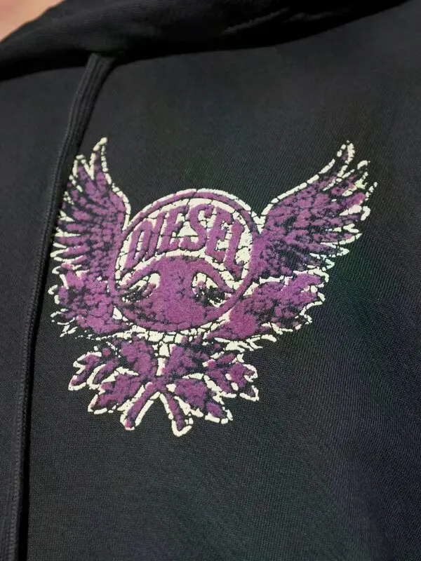DIESEL® Logo-print Hoodie