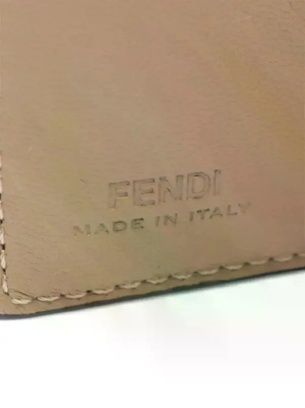 Fendi 2020s Ff Logo Trifold Wallet