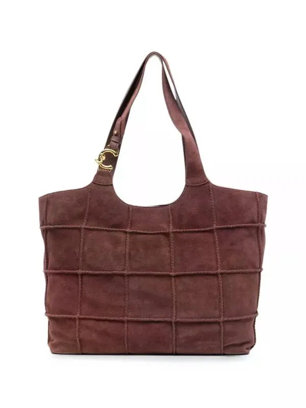 COCCINELLE Suede Shoulder Bag - Brown