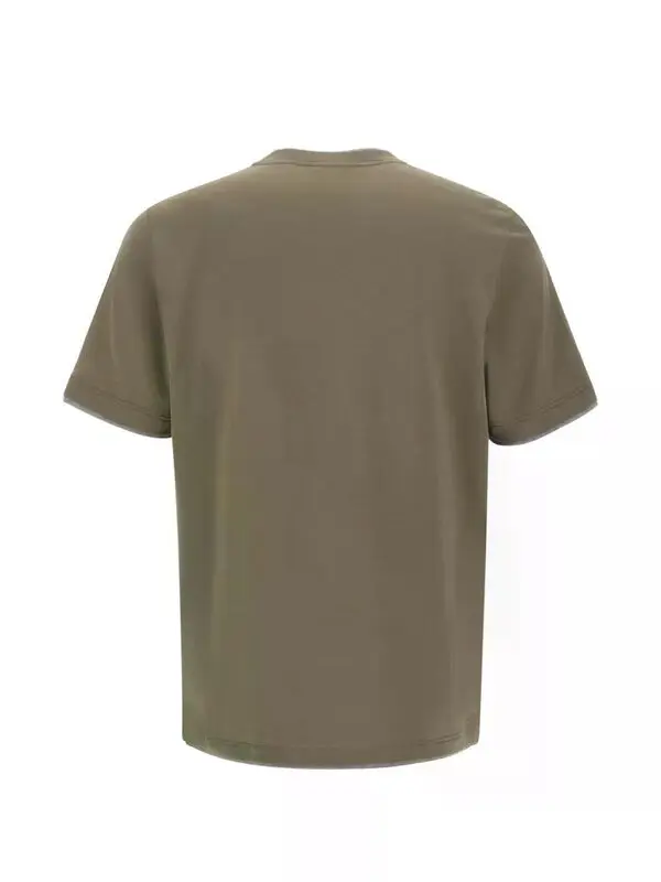 GRAN SASSO Contrast-trim T-shirt - Green