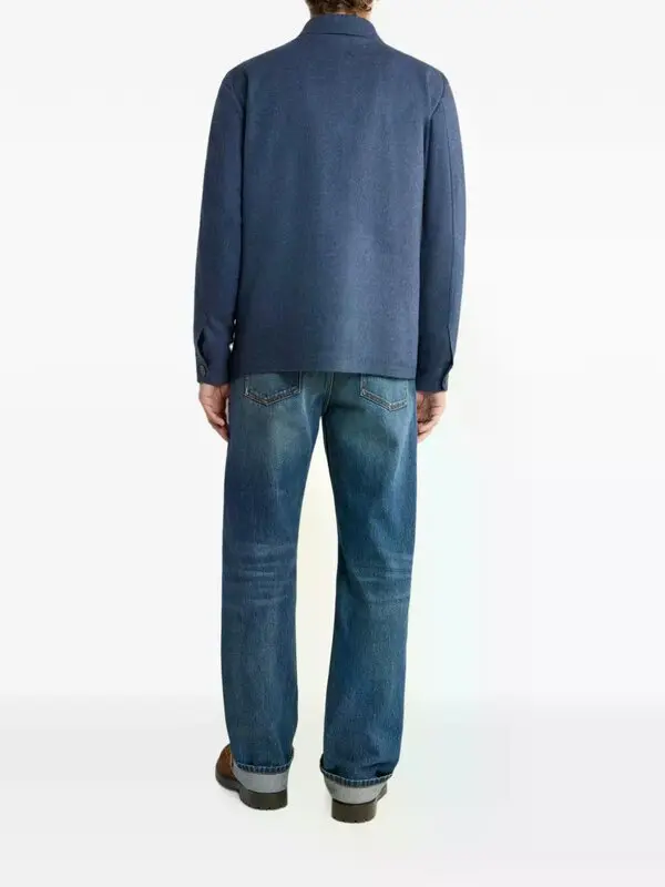 Etro Cashmere And Wool Cloth Overshirt