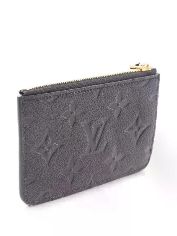 LOUIS VUITTON Romy Monogram Empreinte Leather Card Holder