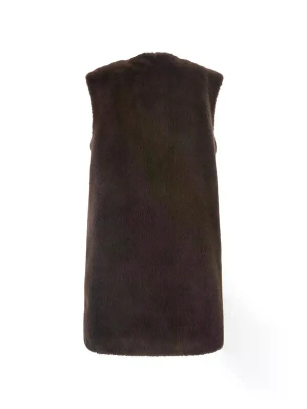 Herno Faux-fur Sleeveless Coat