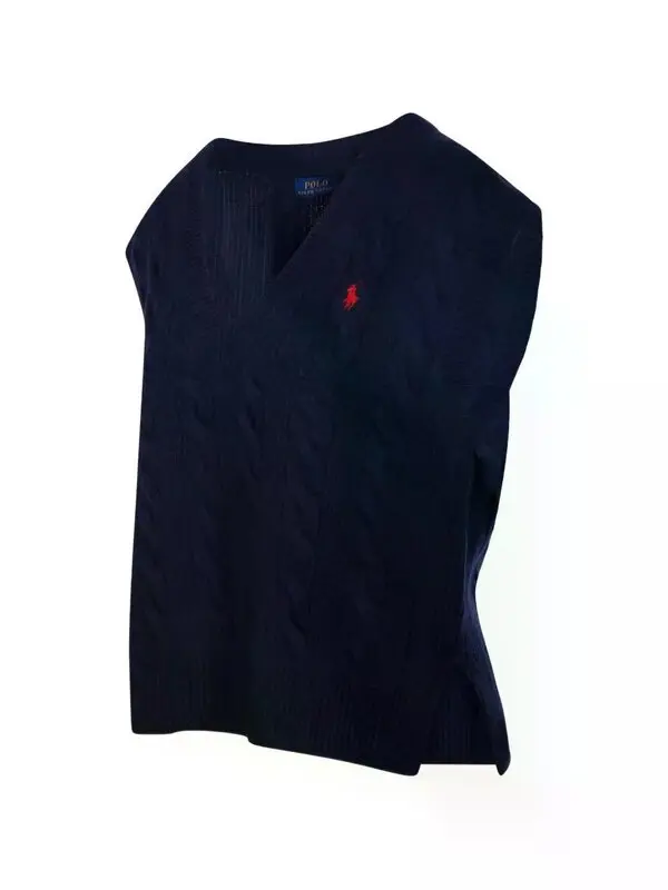Polo Ralph Lauren Cable-knit V-neck Knitted Vest