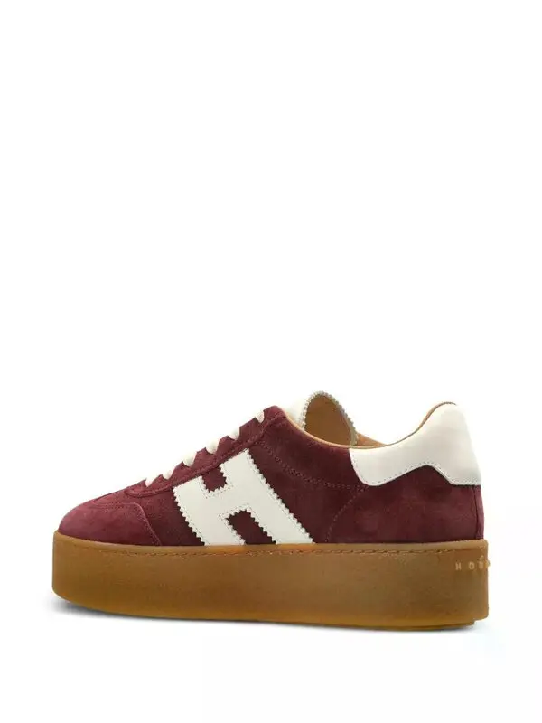 Hogan Cool Logo-patch Platform Sneakers