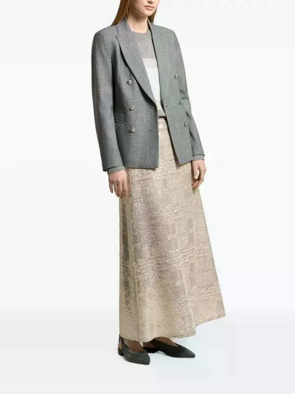 Peserico Double-breasted Blazer