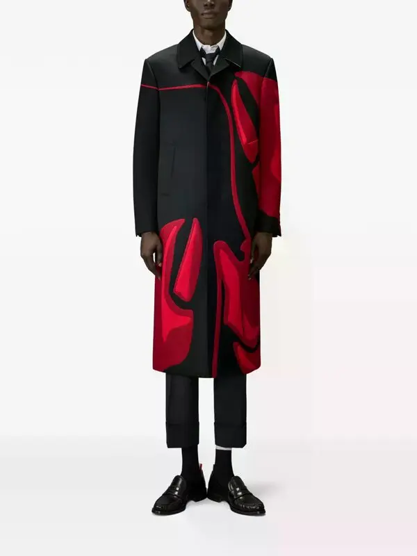 Thom Browne Cavalry-twill Lobster Overcoat