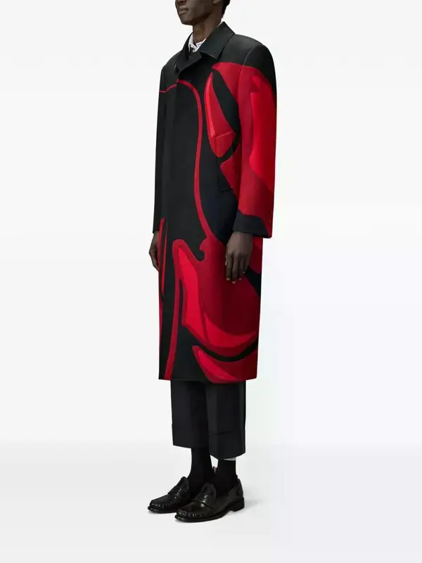 Thom Browne Cavalry-twill Lobster Overcoat