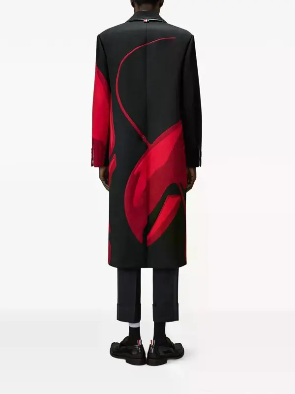 Thom Browne Cavalry-twill Lobster Overcoat