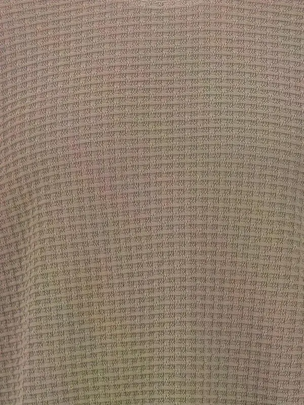 KANGRA Honeycomb-stitch Short-sleeve Sweater