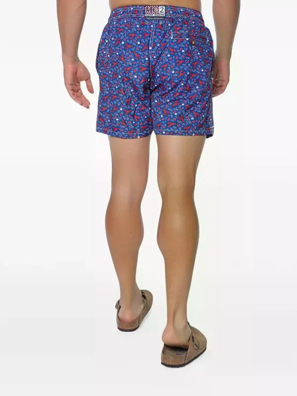 MC2 SAINT BARTH Lighting Micro Fantasy Swim Shorts - Blue