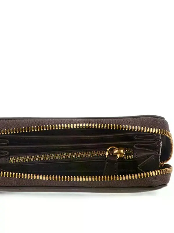 GIANNI CHIARINI Logo-print Leather Wallet