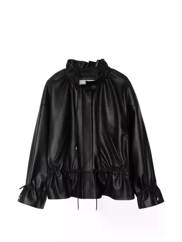 3.1 Phillip Lim Ruffle-collar Jacket - Black