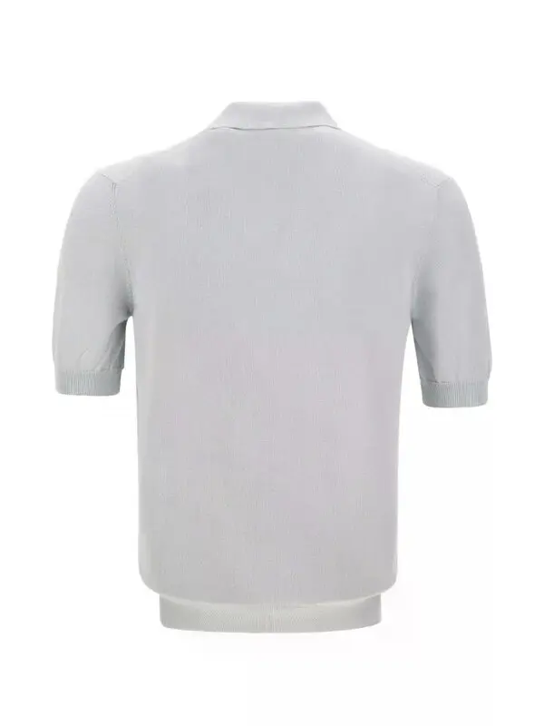 GRAN SASSO Polo-collar T-shirt - Grey
