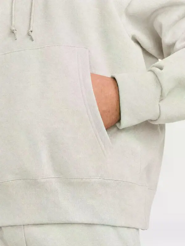 Nike Logo-embroidered Hoodie - Grey
