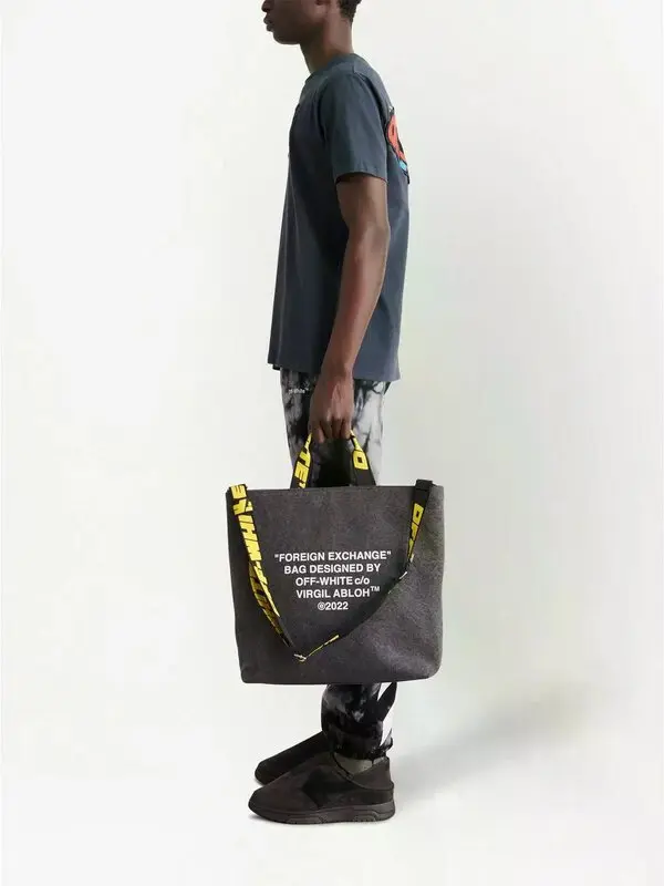 Off-White Slogan-print Tote Bag