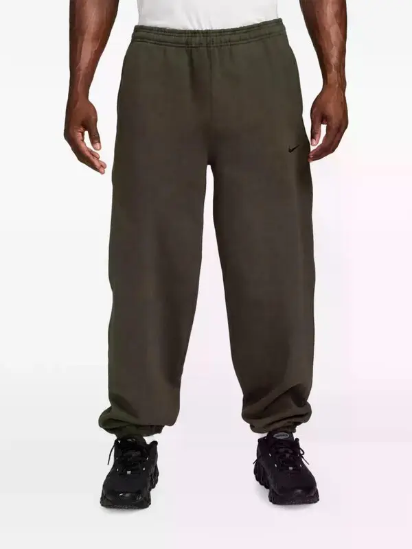 Nike Logo-embroidered Track Pants - Green