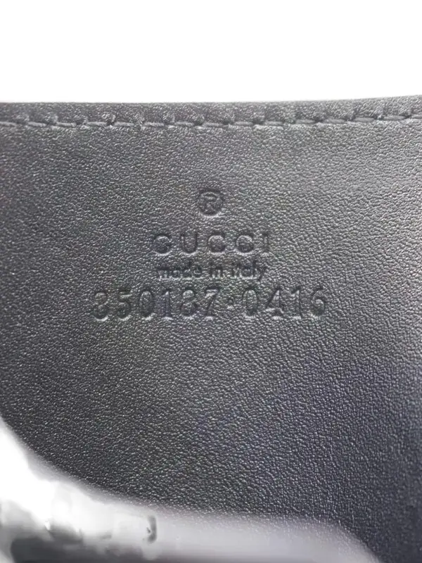 Gucci 2020s Gg Emblem Card Case