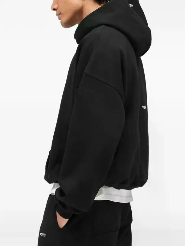 REPRESENT Owners Club Logo-print Hoodie