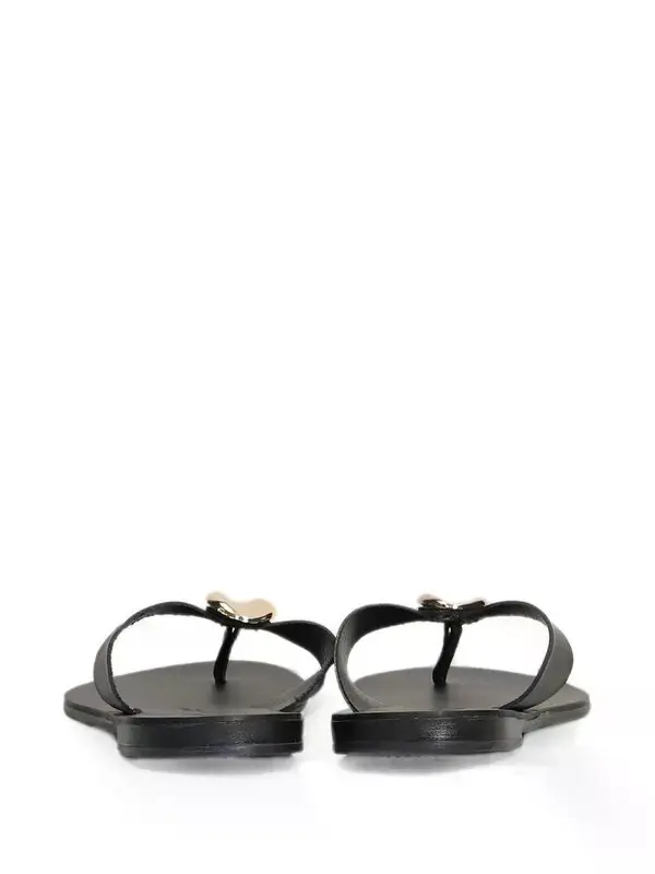 NICOLAS LAINAS Embellished Leather Sandals