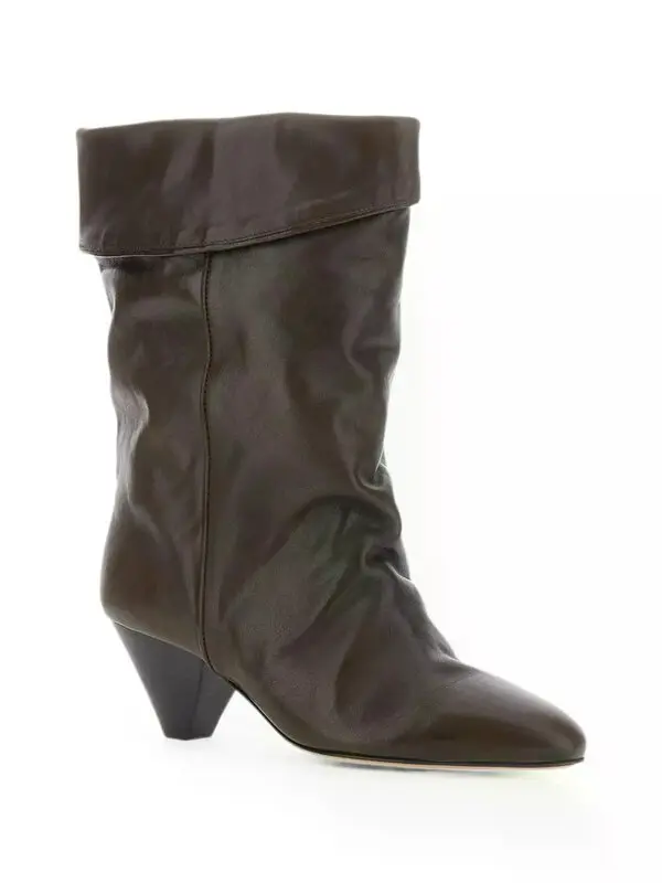 Isabel Marant Étoile Dalby Pointed-toe Boots - Brown