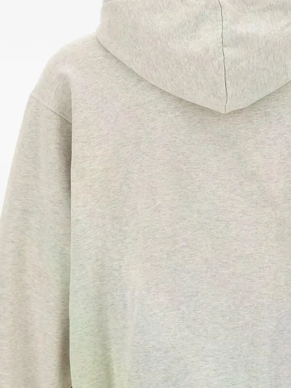 Drole De Monsieur Logo-print Zip-up Hoodie