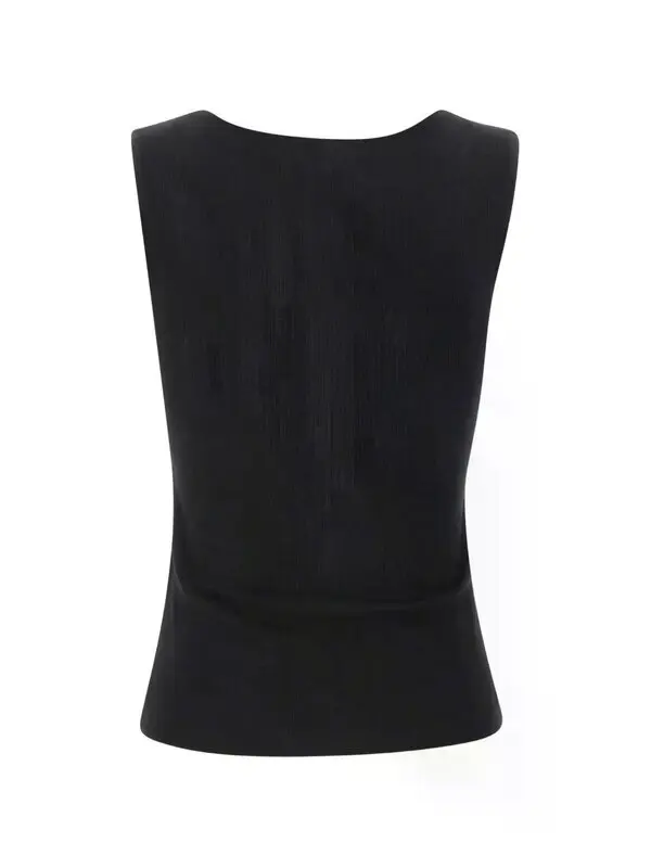 GRAN SASSO Scoop-neck Tank Top