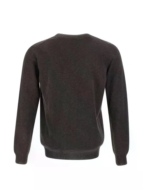 KANGRA Virgin Wool Crew Neck Sweater