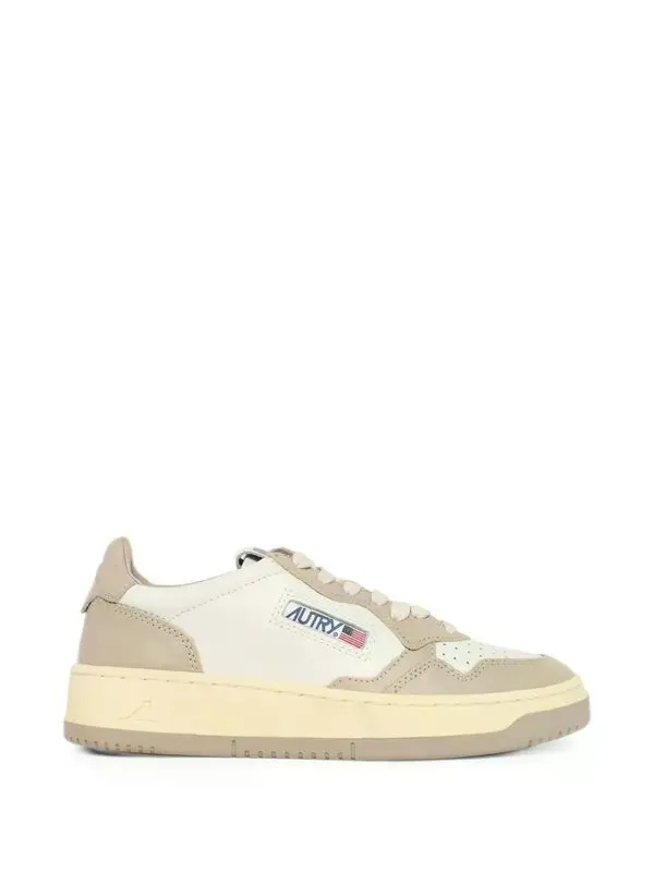 AUTRY Medalist Color-block Sneakers - Neutrals