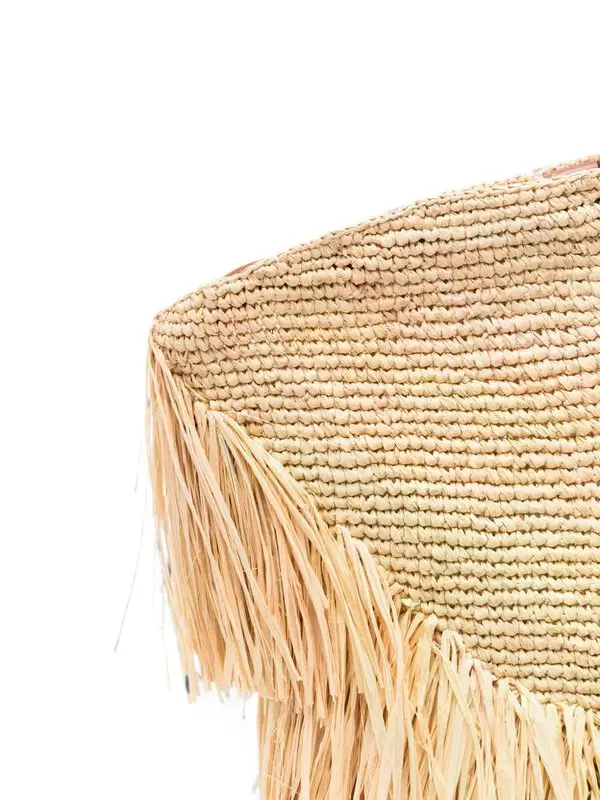 Zimmermann Medium Goldentime Fringe Tote Bag