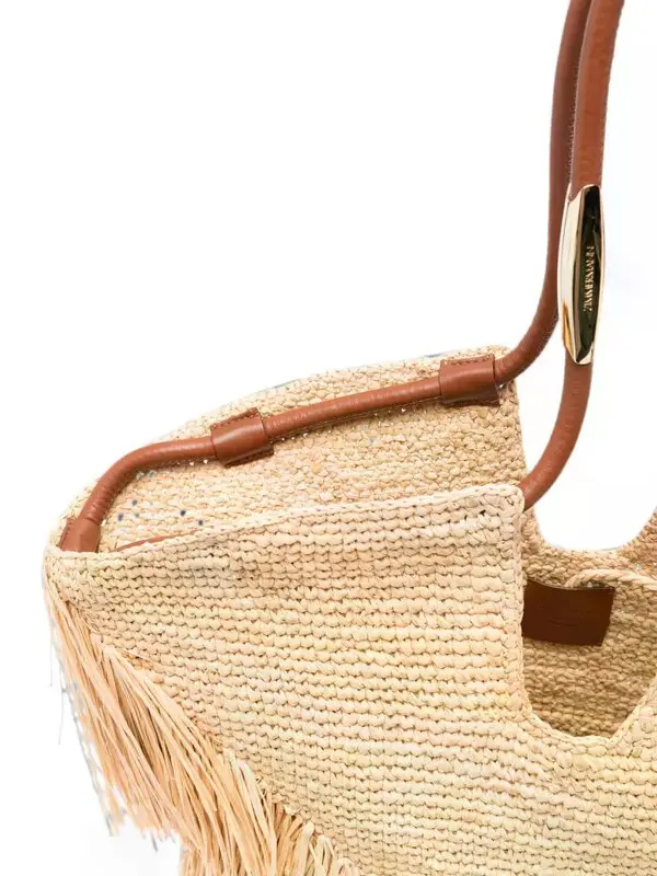 Zimmermann Medium Goldentime Fringe Tote Bag