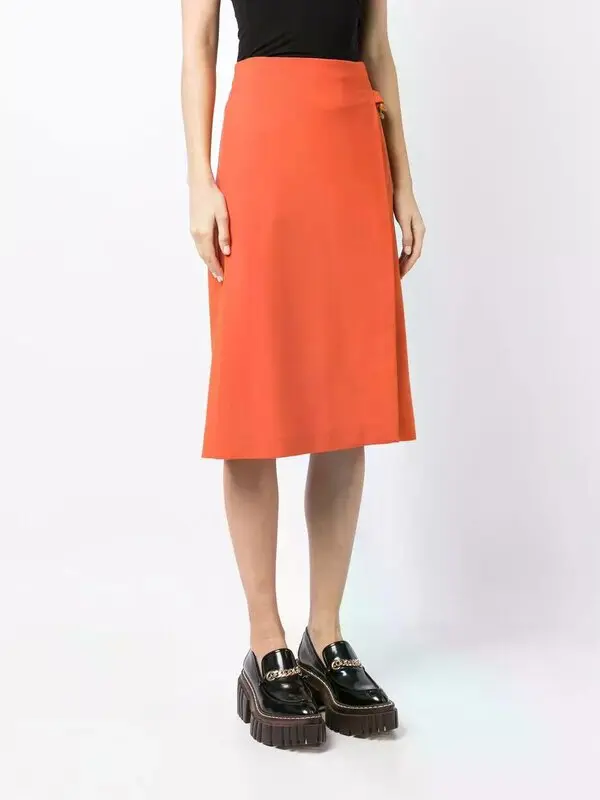 Stella McCartney Falabella Chain A-line Skirt