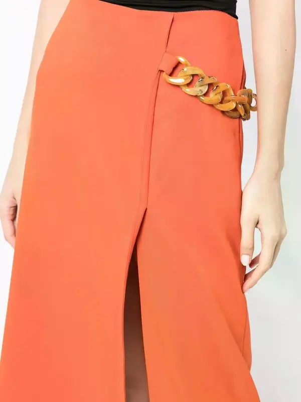 Stella McCartney Falabella Chain A-line Skirt