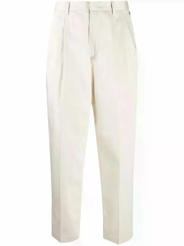Woolrich Straight-leg Cropped Trousers - Neutrals