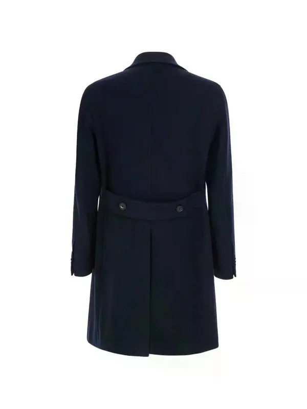 Tagliatore Double-breasted Twill-weave Coat